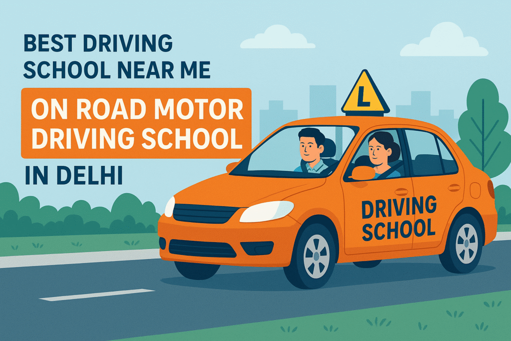 Best Driving School Near Me in Delhi | On Road Motor